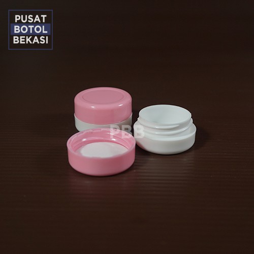 Jual Pot Cream 5 gr Pink - Putih ( ISI 25 PCS ) | Shopee Indonesia