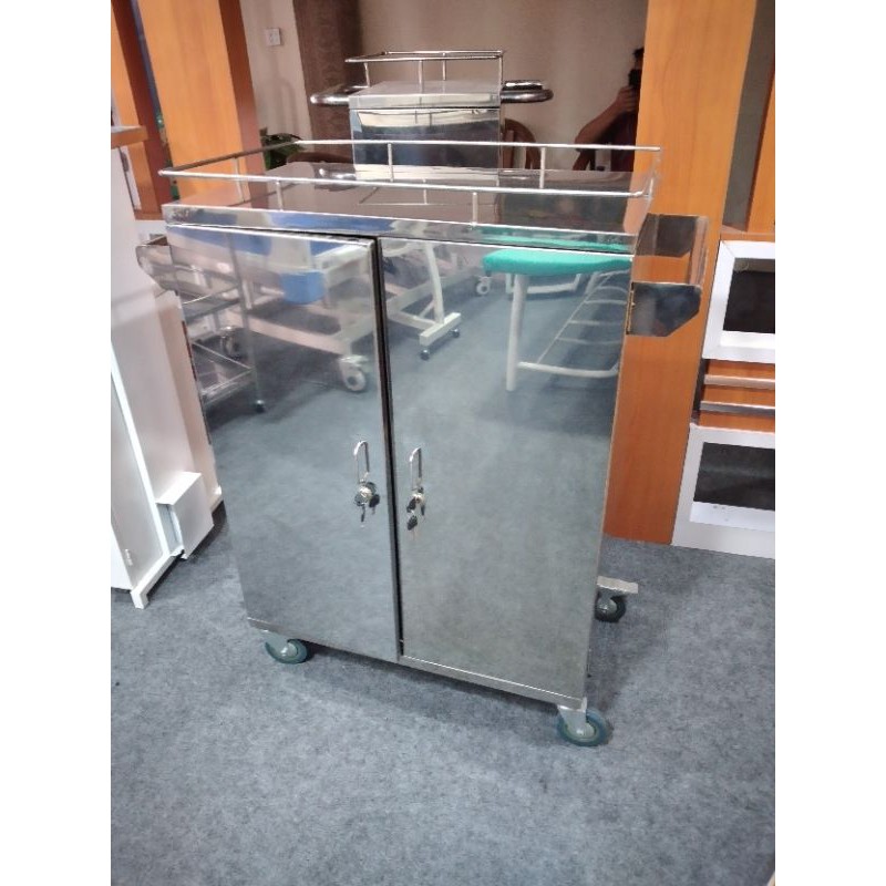 Jual Food Trolley/ Troli Makan + Tray | Shopee Indonesia