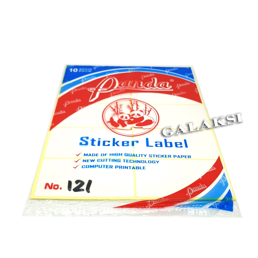 Jual LABEL STICKER / SELF ADHESIVE LABEL NO. 121 POLOS | Shopee Indonesia