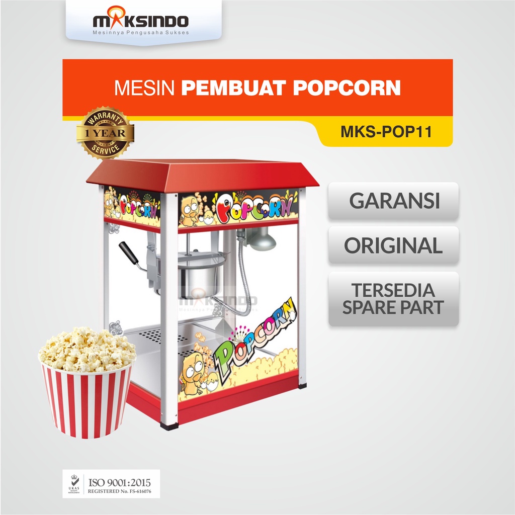 Jual Mesin Pembuat Popcorn MKS-POP11 | Shopee Indonesia