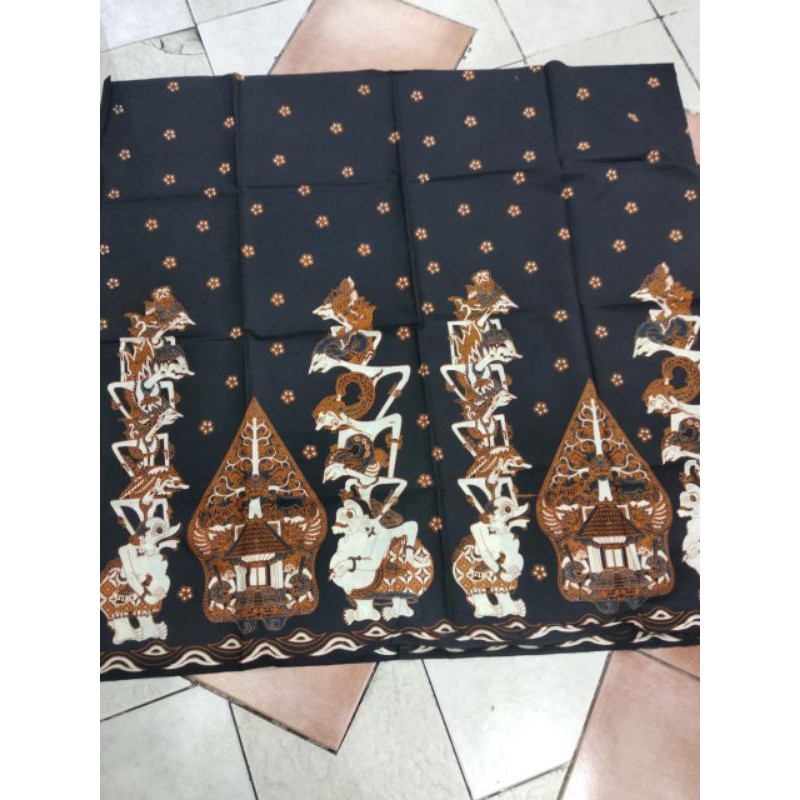 Jual kain batik solo motif wayang | Shopee Indonesia