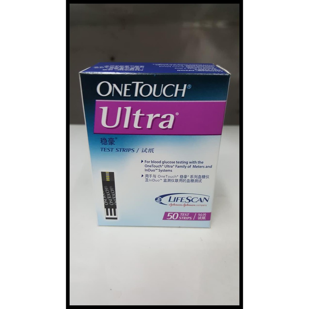 Jual STRIP TES GLUCOSA ONETOUCH ULTRA | Shopee Indonesia