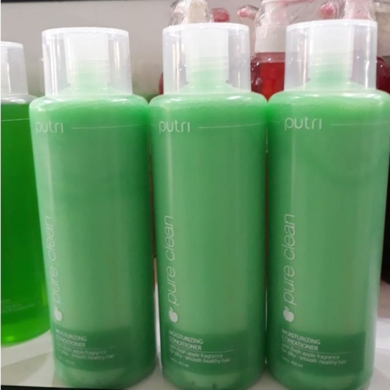 Jual PUTRI PURE CLEAN SHAMPOO DAN CONDITIONER 200ml | 450ml | Shopee ...