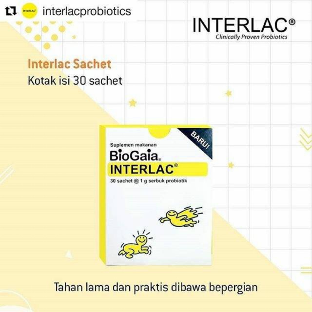 Jual INTERLAC BioGaia Probiotic Powder (Vitamin Anak Bayi) | Shopee ...
