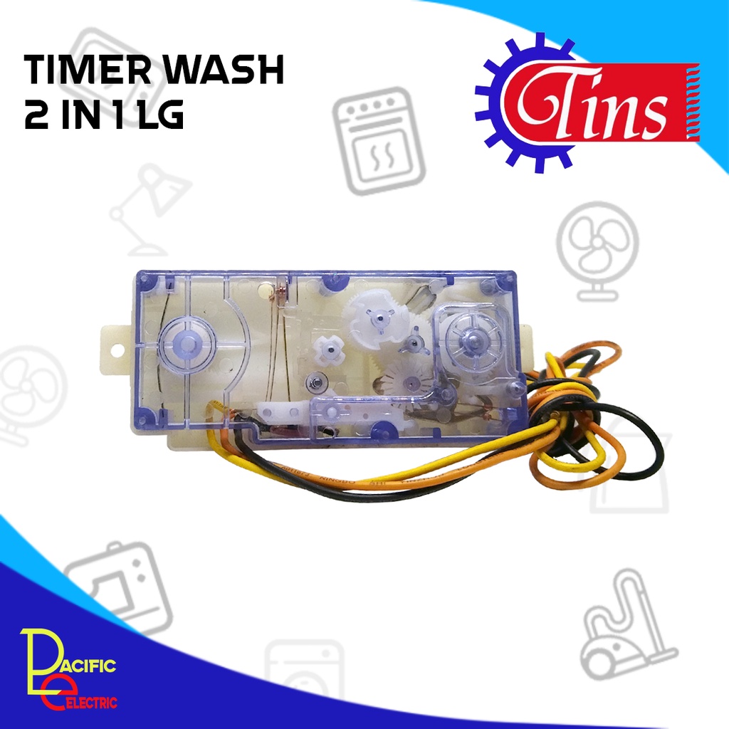 Jual TIMER WASH MESIN CUCI LG DUA TABUNG TIMER DOUBLE 2 IN 1 TIMER ...