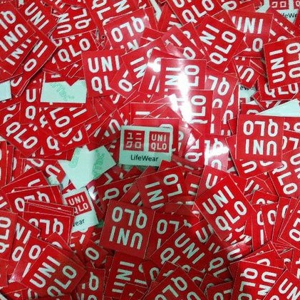 Jual STICKER UNIQLO EXCLUSIVE FREE PACK | Shopee Indonesia
