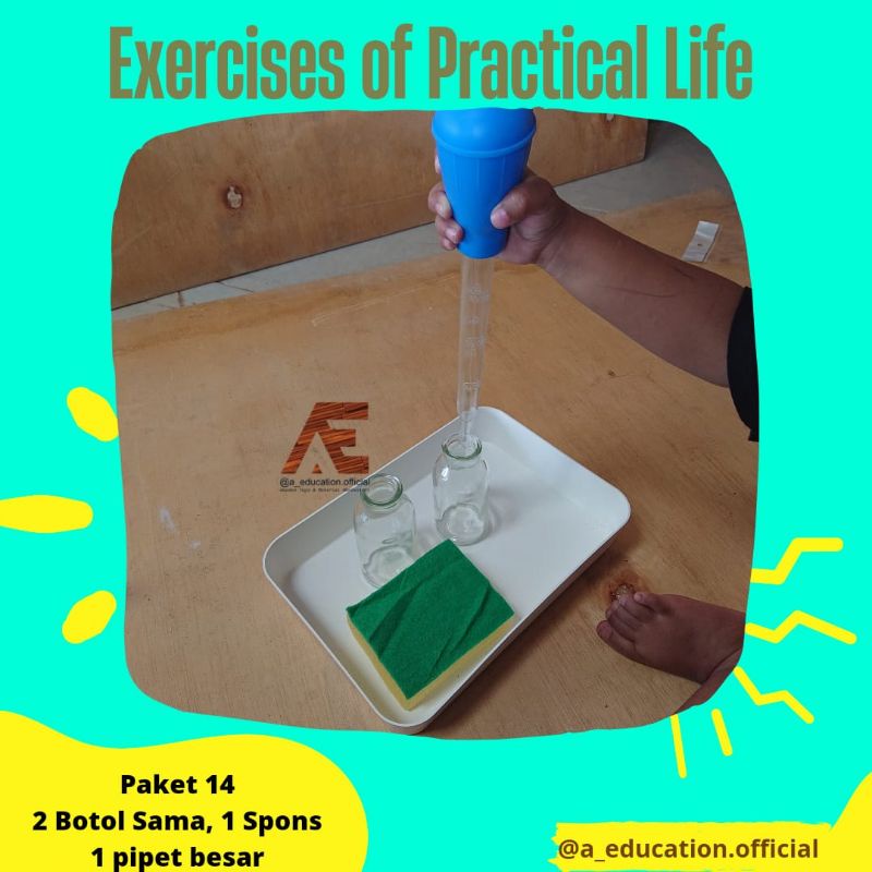 Jual Practical Life Montessori Exercises of Practical Life EPL ...