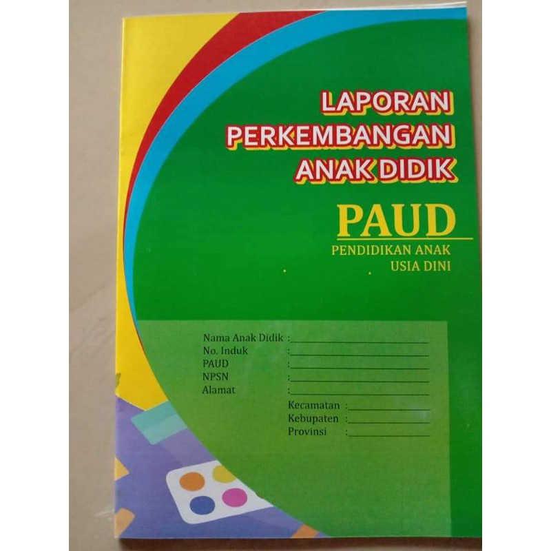 Jual raport PAUD usia 2-4 th | Shopee Indonesia
