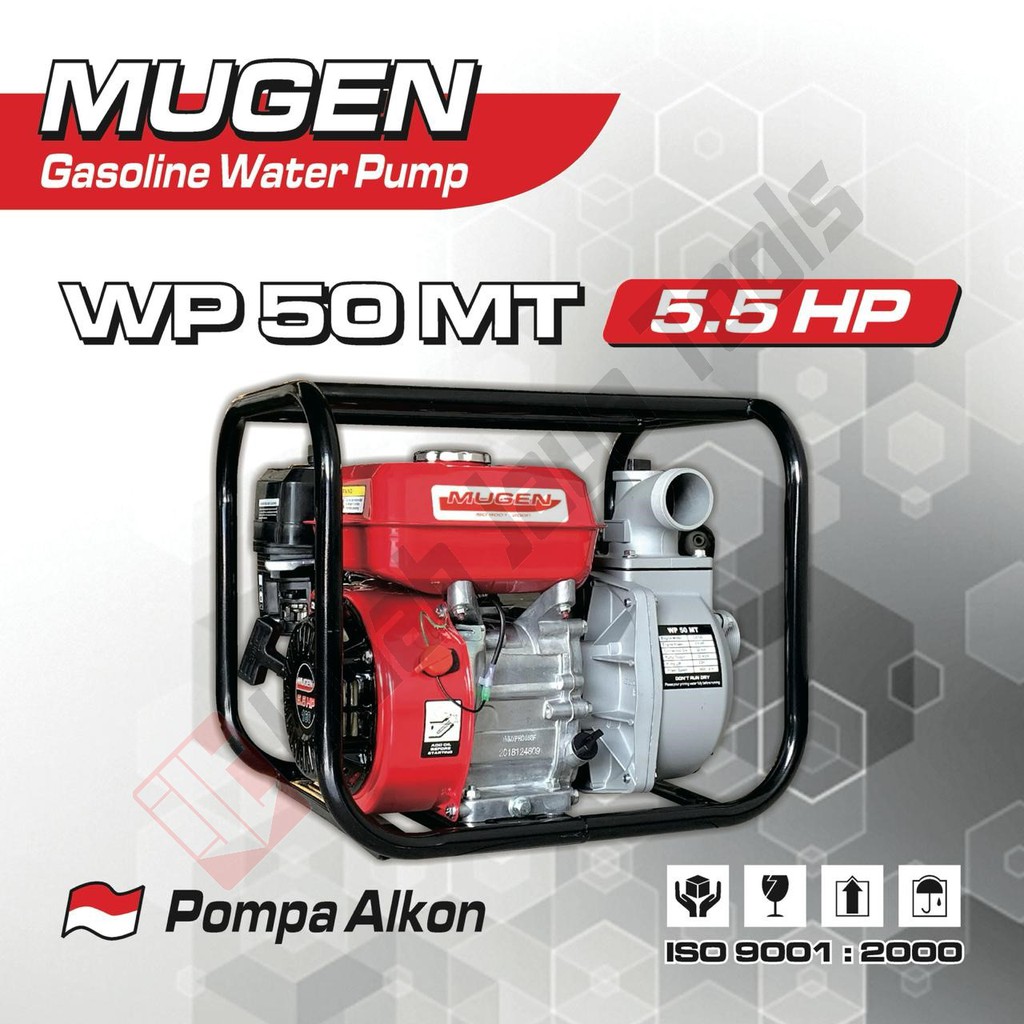 Jual MUGEN WP50MT Water Pump 2" 5.5 HP Mesin Pompa Alkon Air Sawah ...
