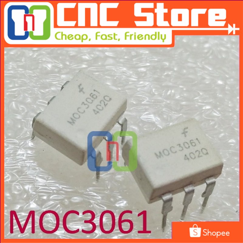Jual [SMC-0005] MOC3061 MOC 3061 OPTOCOUPLER TRIAC DRIVER EQUIVALENT ...