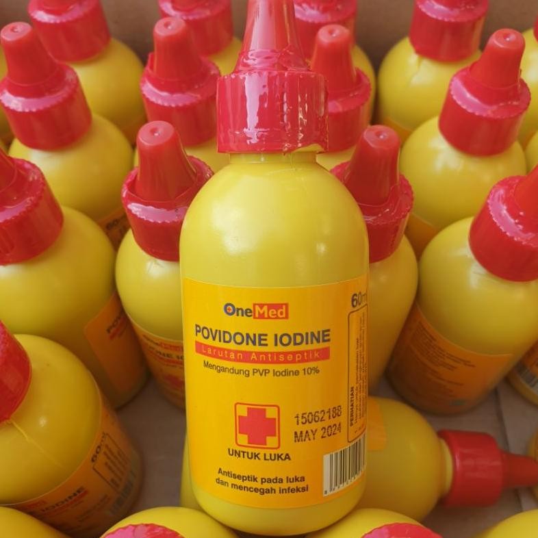 Jual Povidone Iodine 60ml / Ecodine 60 ml / Iodin Ecodin Betadine Obat ...