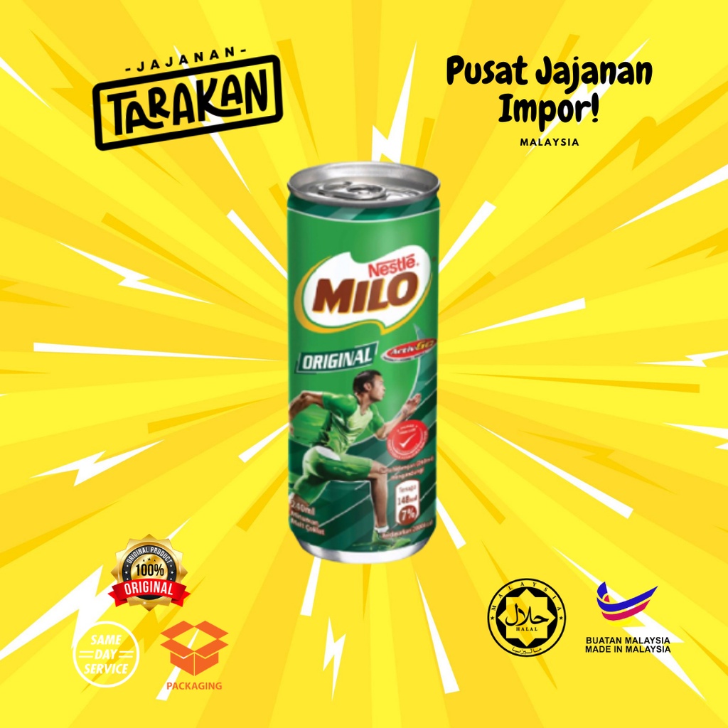 Jual Milo Kaleng Cair Malaysia | Shopee Indonesia