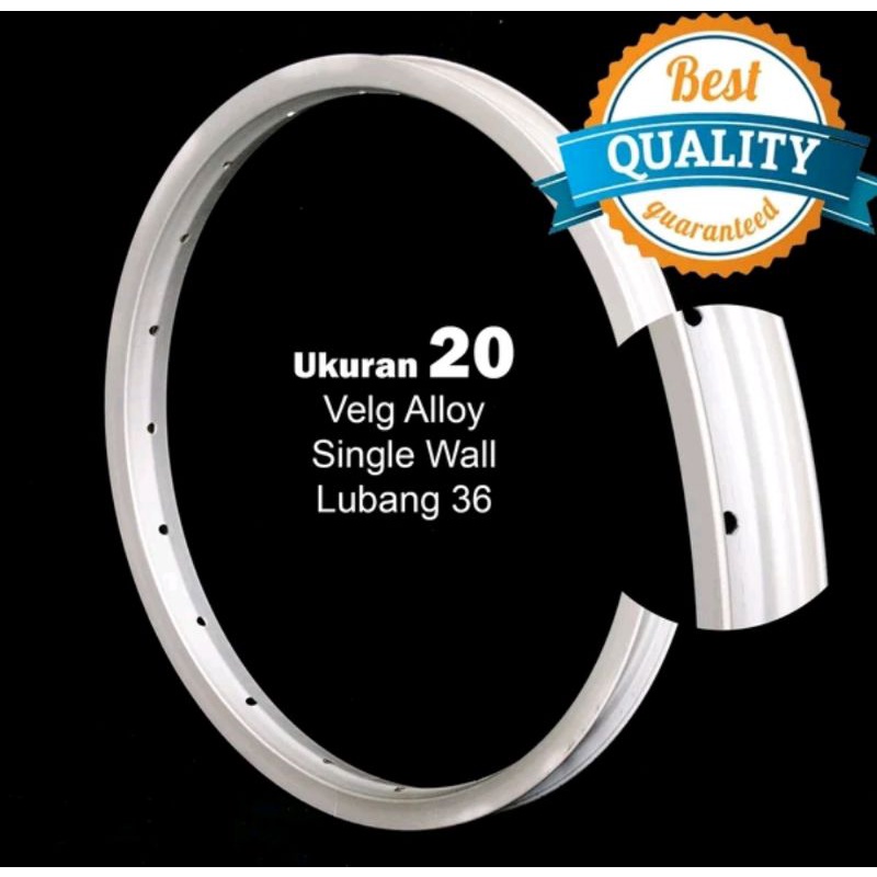Jual velg 20 inch 36 hole velg alloy rims sepeda velg sepeda 20" rims ...