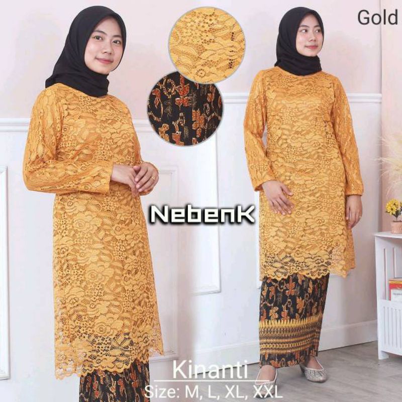 Jual ℗ Kebaya navy / brukat navy / kebaya dongker / kebaya brukat ...