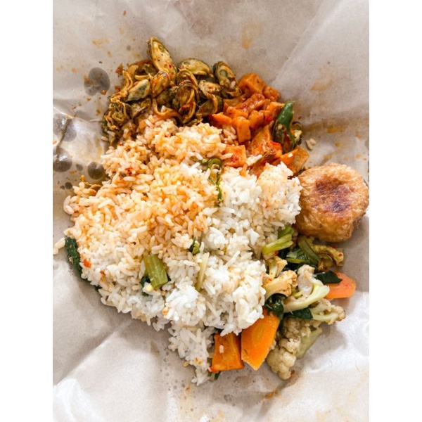 Jual Nasi Rames Bungkus Jumat Berkah (10 bks) | Shopee Indonesia