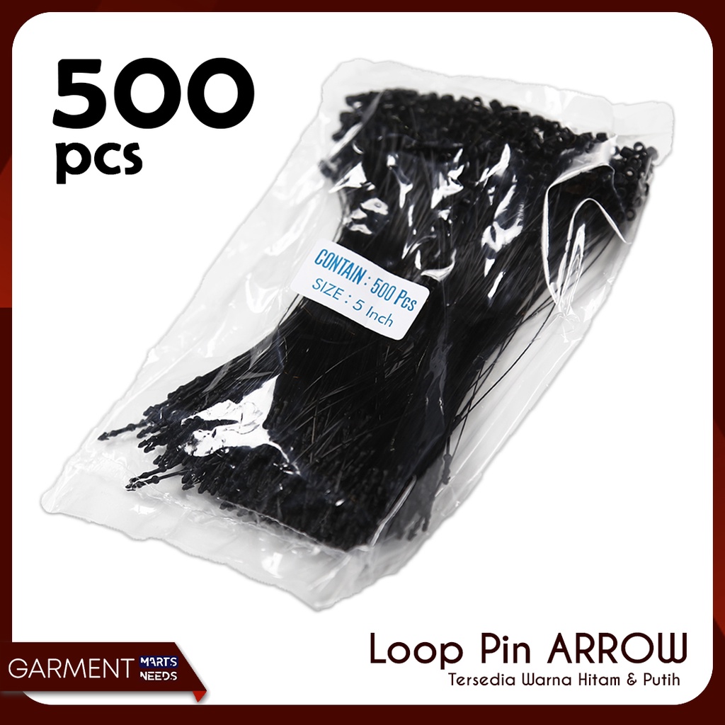 Jual SPIK - Tali Hang Tag Plastik / Loop Pin / Lock Pin / String Pin ...