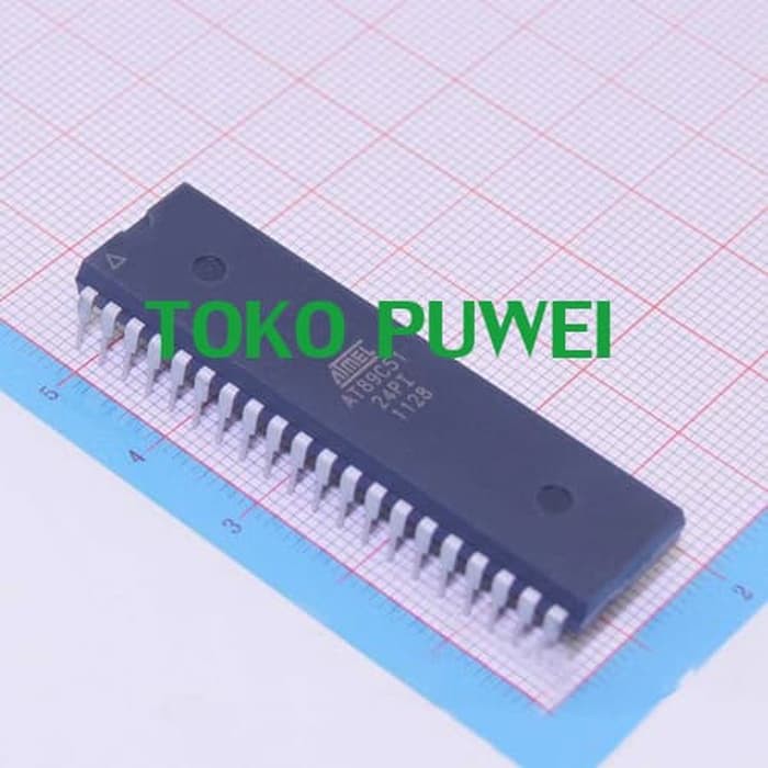 Jual AT89C51-24PI AT89C5124PI AT89C51 24PI 8-Bit Microcontroller BT71 | Shopee Indonesia