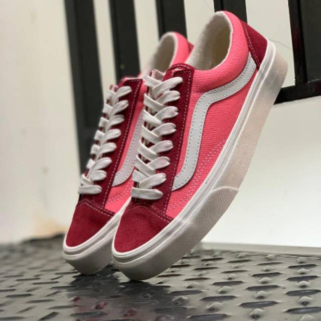 Jual Vans Style 36 Vintage Sport Rumba Red | Shopee Indonesia