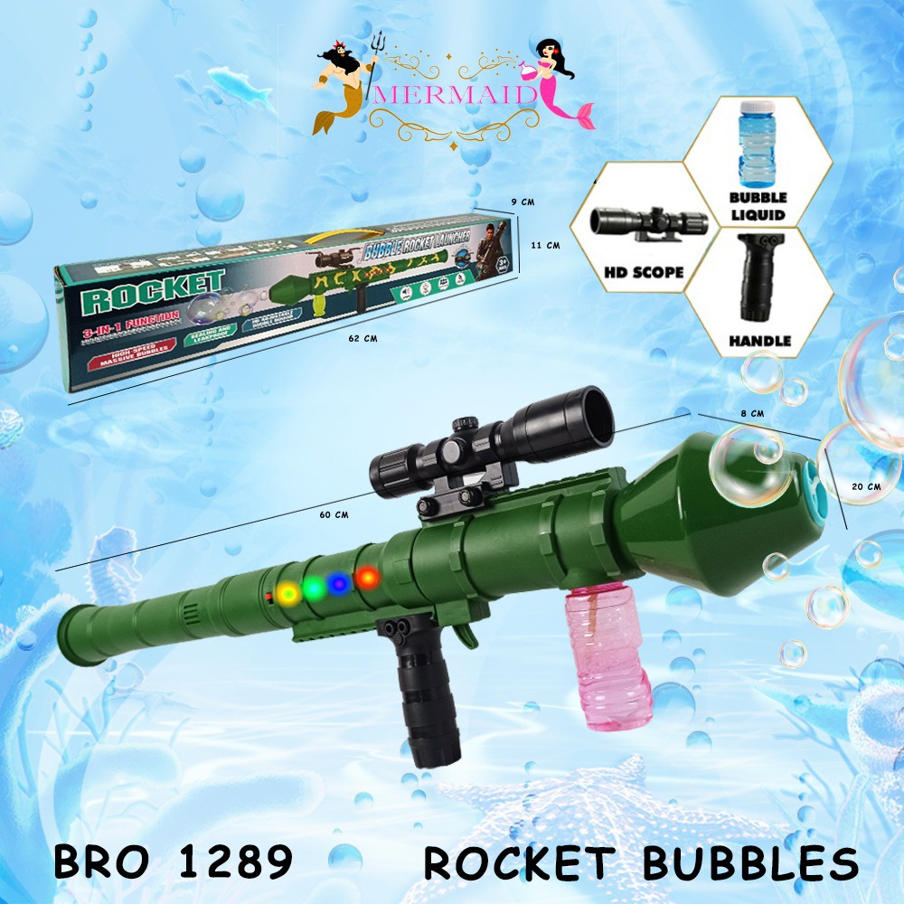 Jual Bubble Gun Pistol Pistolan Gelembung Busa Sabun Balon Mesin ...