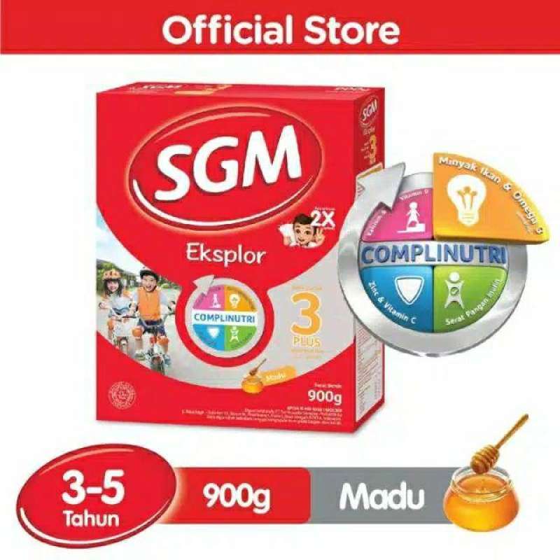 Jual SGM 3 PLUS MADU 900 GRAM | Shopee Indonesia