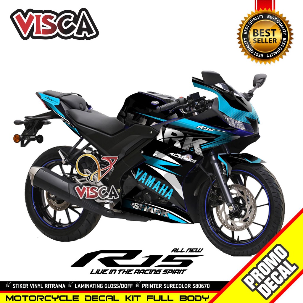 Jual Decal R15 V3 Full Body Stiker R15 V3 Striping R15 V3 Sticker R15 ...