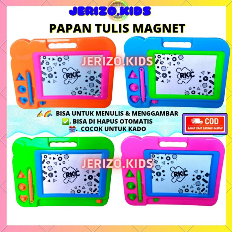 Jual Mainan Maenan Edukasi Anak Pintar Papan Tulis Magnet Magnetik ...