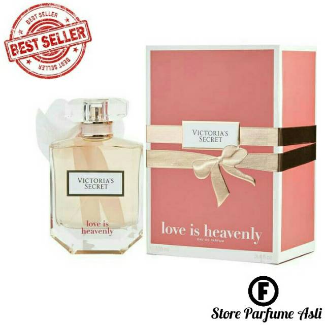 Jual Parfum Original Love Is Heavenly (2016) Victoria's secret Parfum Wanita Edp 100ml | Shopee ...