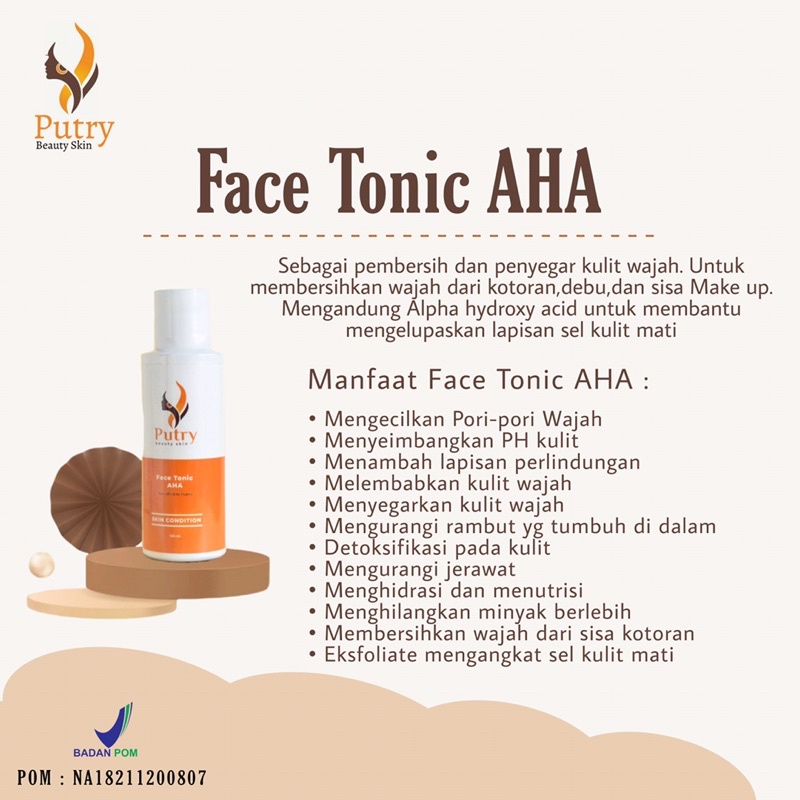 Jual Face Tonic AHA (135 ml) | Shopee Indonesia