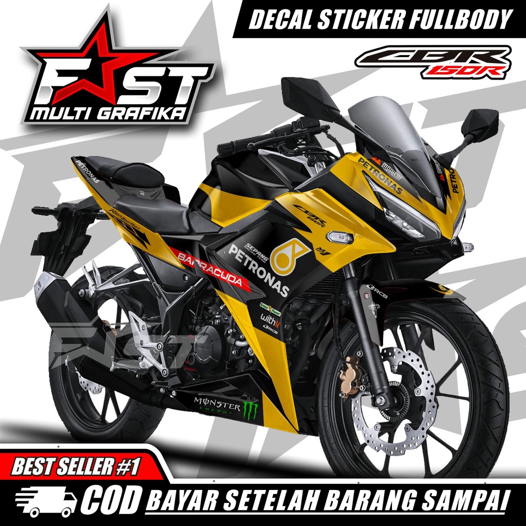 Jual Decal Sticker Striping CBR150 r New Fullbody - Dekal Stiker ...