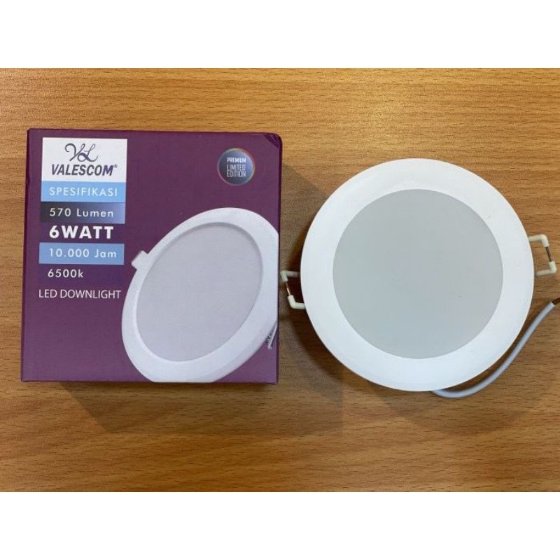 Jual downlight led panel 6 watt 6w 6watt 3 inch putih | Shopee Indonesia