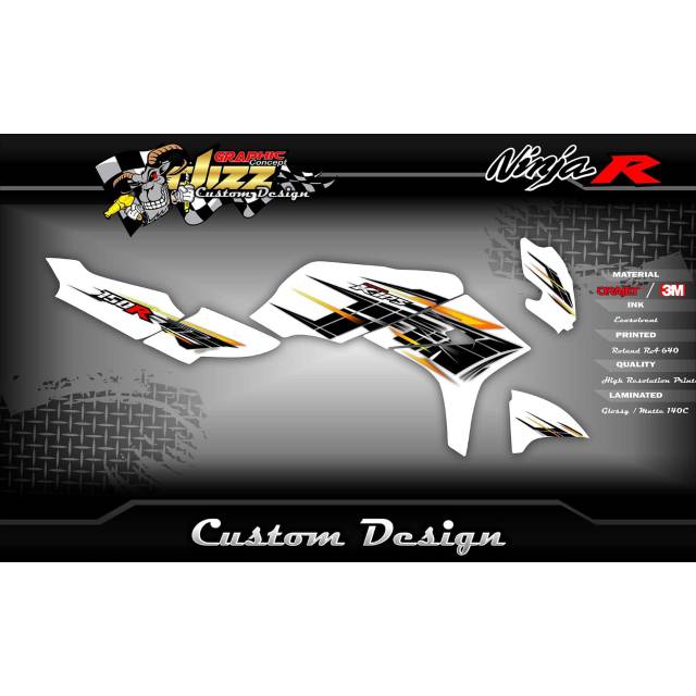 Jual Striping Ninja R Simple Rc #decal #decalcustom #decalmotor # ...
