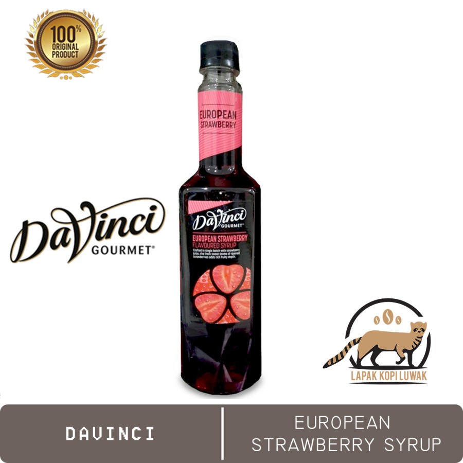 Jual Davinci Strawberry Syrup | Shopee Indonesia