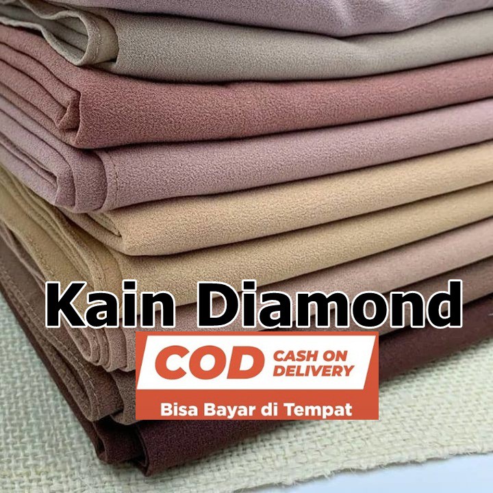 Jual Bahan Kain Diamond Italiano / Diamond Crepe Berkualitas | Shopee ...
