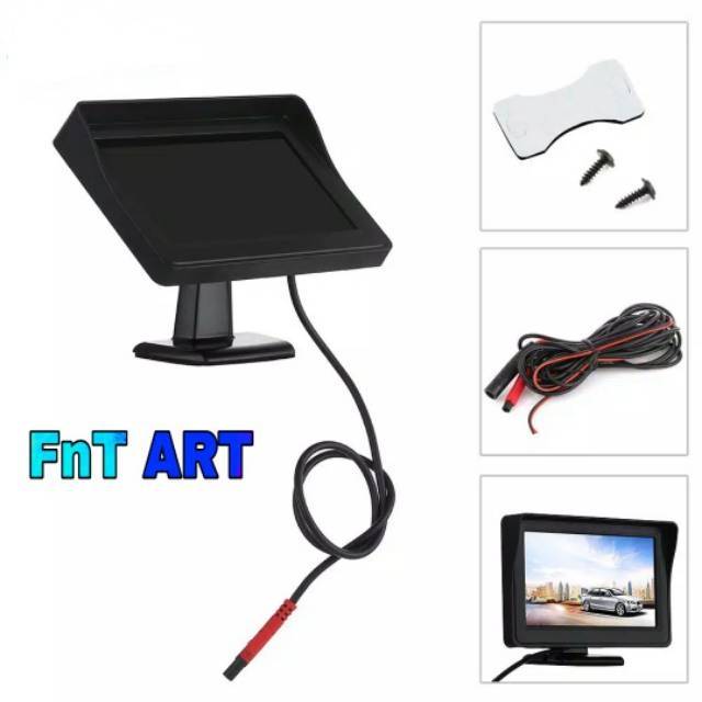 Jual Kamera Parkir Mobil Keluarga Truk Sedan LCD Layar TFT Avanza Calya ...