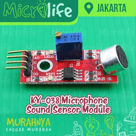 Jual KY-038 Microphone Sound Sensor Module | Shopee Indonesia