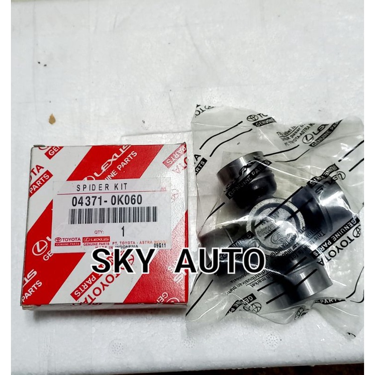 Jual CROSS JOINT KOPEL BELAKANG KOPEL SALIP SPIDER KIT HILUX/FORTUNER/INNOVA DIESEL OEM TOYOTA ...