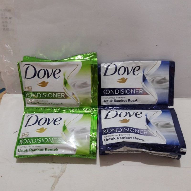 Jual kondisioner dove sachet 9ml 1/2renceng(isi 6pcs) | Shopee Indonesia
