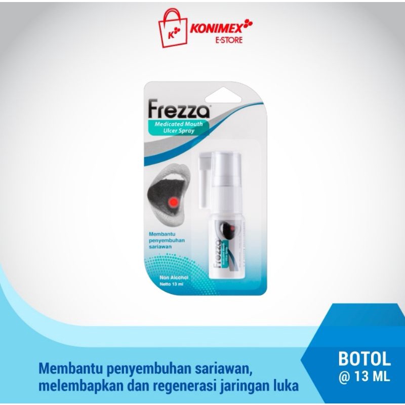 Jual Frezza medicated mouth spray sariawan mulut 13ml | Shopee Indonesia