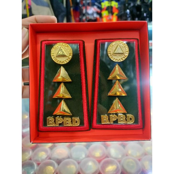 Jual Tanda pangkat PDH BPBD bint.3 | Shopee Indonesia