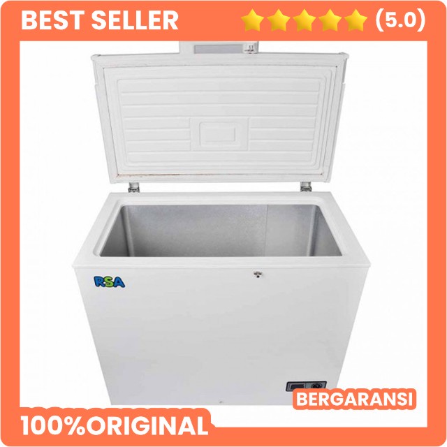 Jual GETRA CHEST FREEZER RSA CF-220 / CF-210 BOX LEMARI PEMBEKU 200 ...