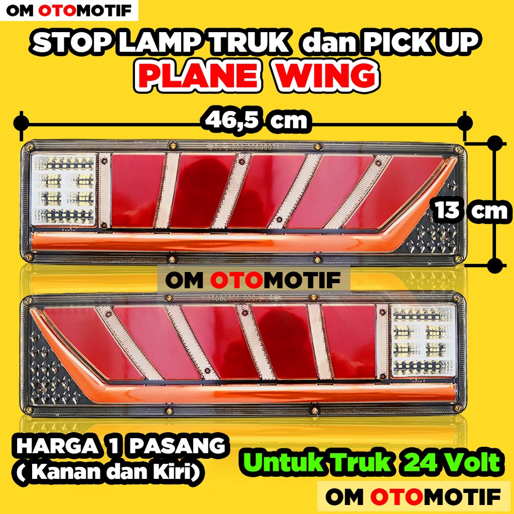 Jual Lampu Variasi Stop Lamp Stoplamp Rem Belakang Led Mobil Truk Truck ...