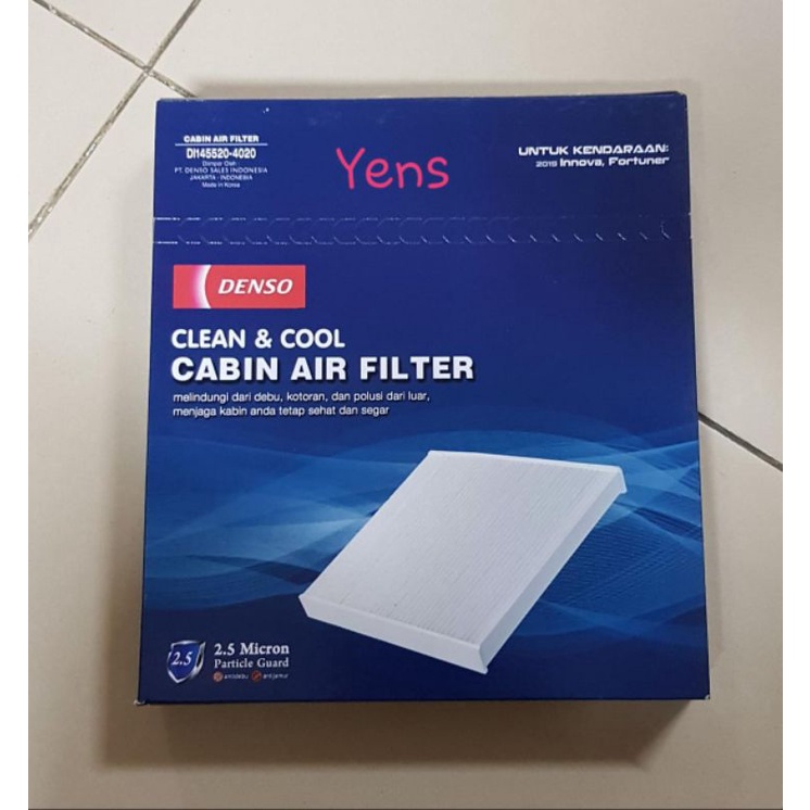 Jual Filter Udara AC Kabin Denso Innova Reborn Fortuner | Shopee Indonesia