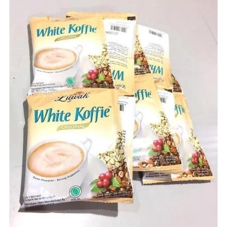 Jual KOPI WHITE KOFFIE LUWAK PUTIH KOPI ORIGINAL WHITE COFFEE 20 GRAM ...