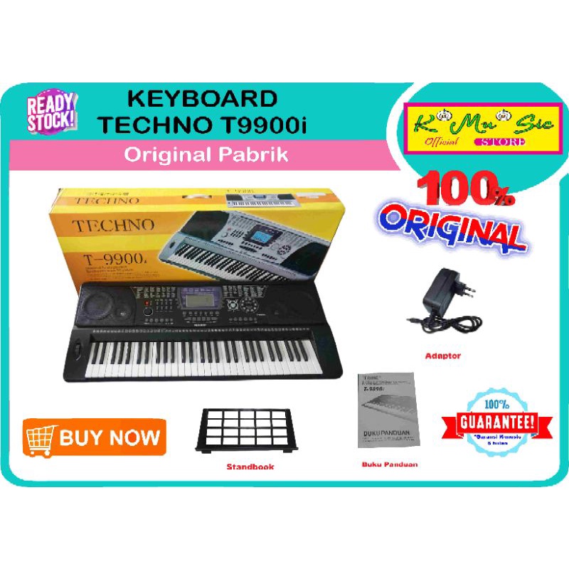 Jual Keyboard seri baru Techno T9900i T 9900 T-9900i original pabrik ...