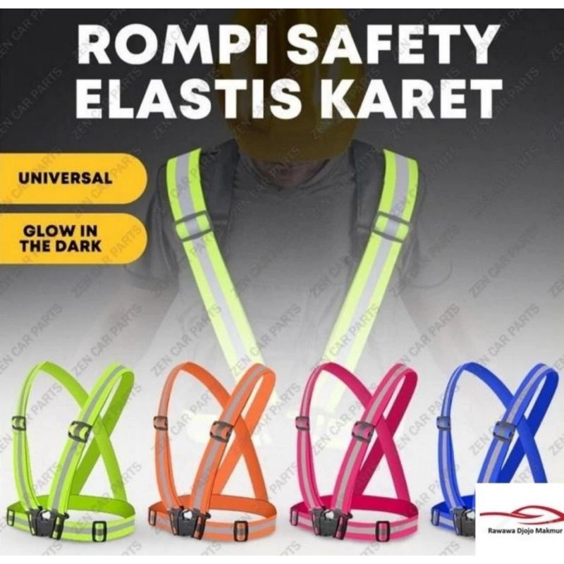 Jual rompi v elastis safety vest scotlight | Shopee Indonesia