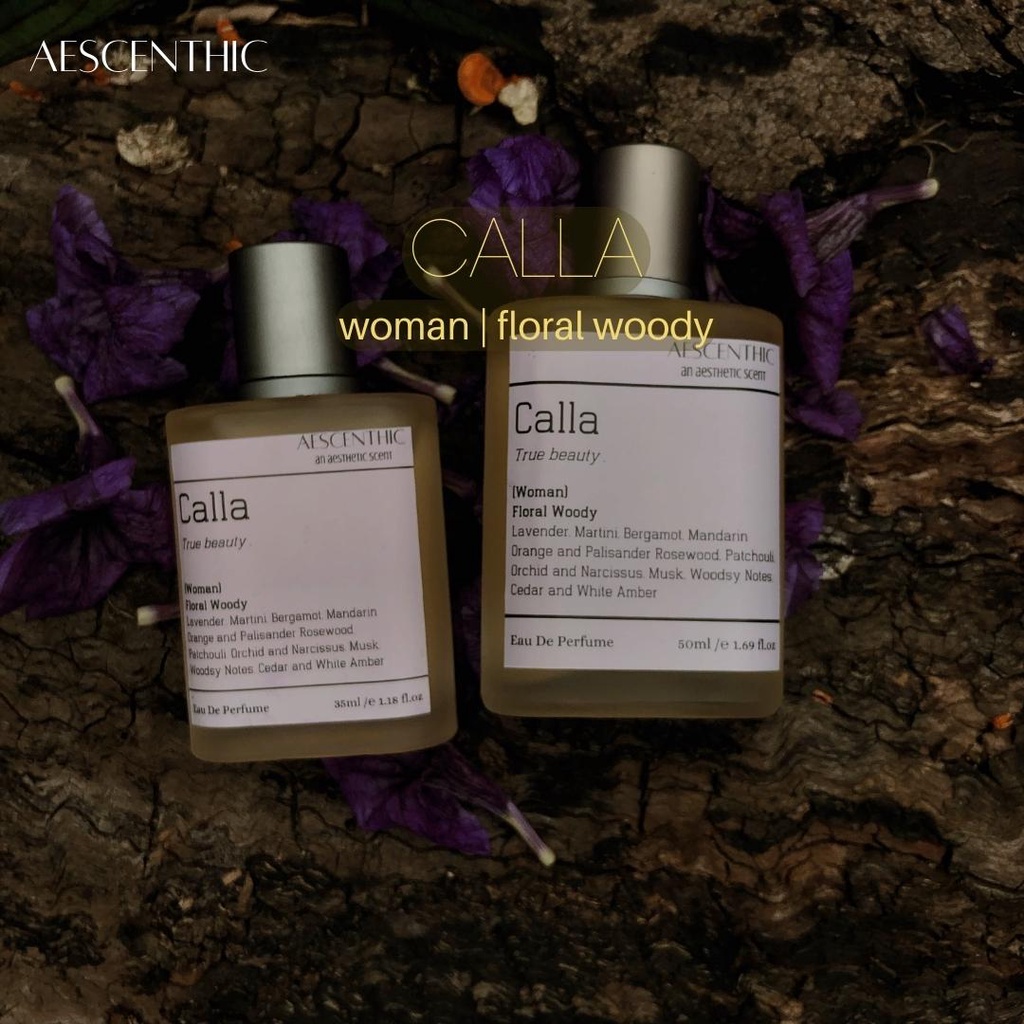 Jual CALLA BY AESCENTHIC | WOMAN EAU DE PERFUME | INSPIRED BY LOVE IN ...