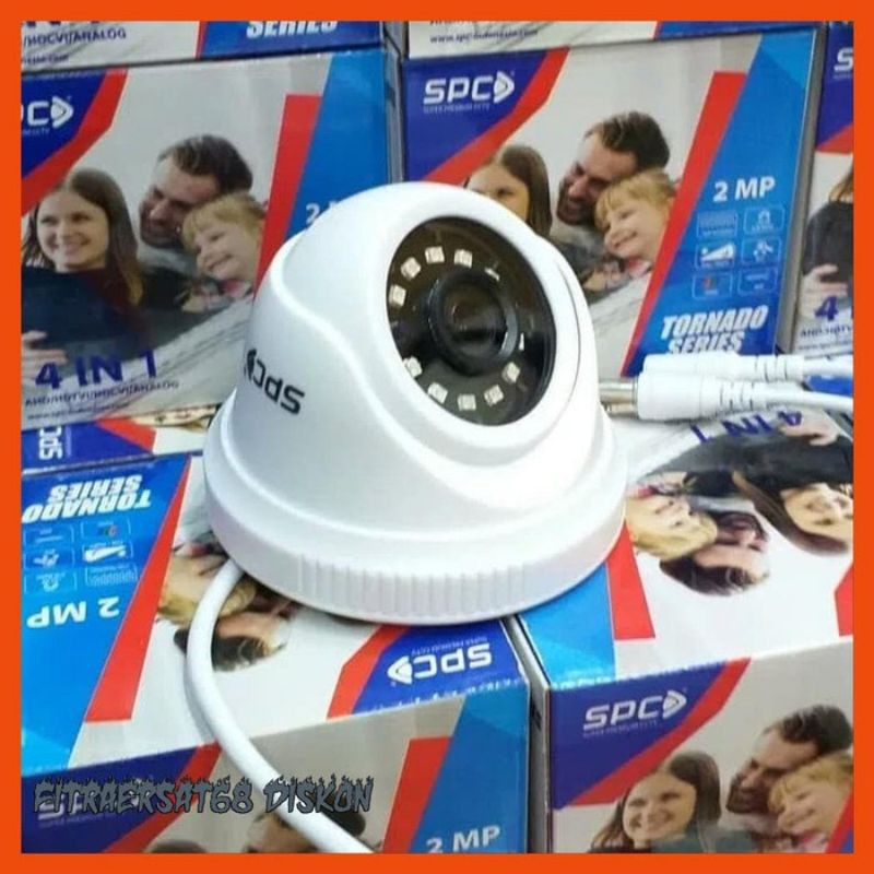 Jual Camera CCTV SPC 2 Megapixel Hybrid 4 in 1 indoor | Shopee Indonesia