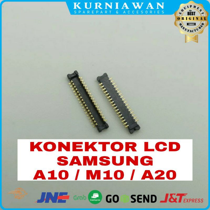 Jual Konektor Lcd Samsung A10 M10 A20 Soket Lcd M10 A20 A10 Con Lcd Fpc ...