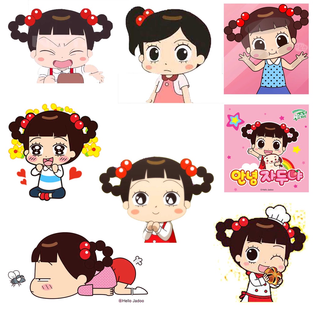 Jual Stiker Hello Jadoo Sticker BISA CUSTOM Helo Jadu Jado Mainan Anak ...