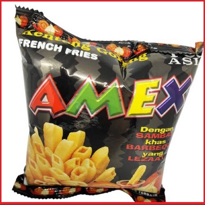 Jual Snack Amex | Frenchfries dengan sambal Khas Barbeque yang lezat 1 ...